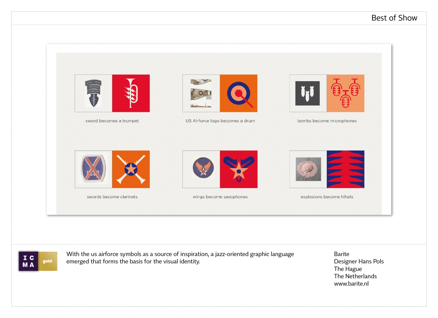 10. ICMA Logo, Identities Winner – ICMA