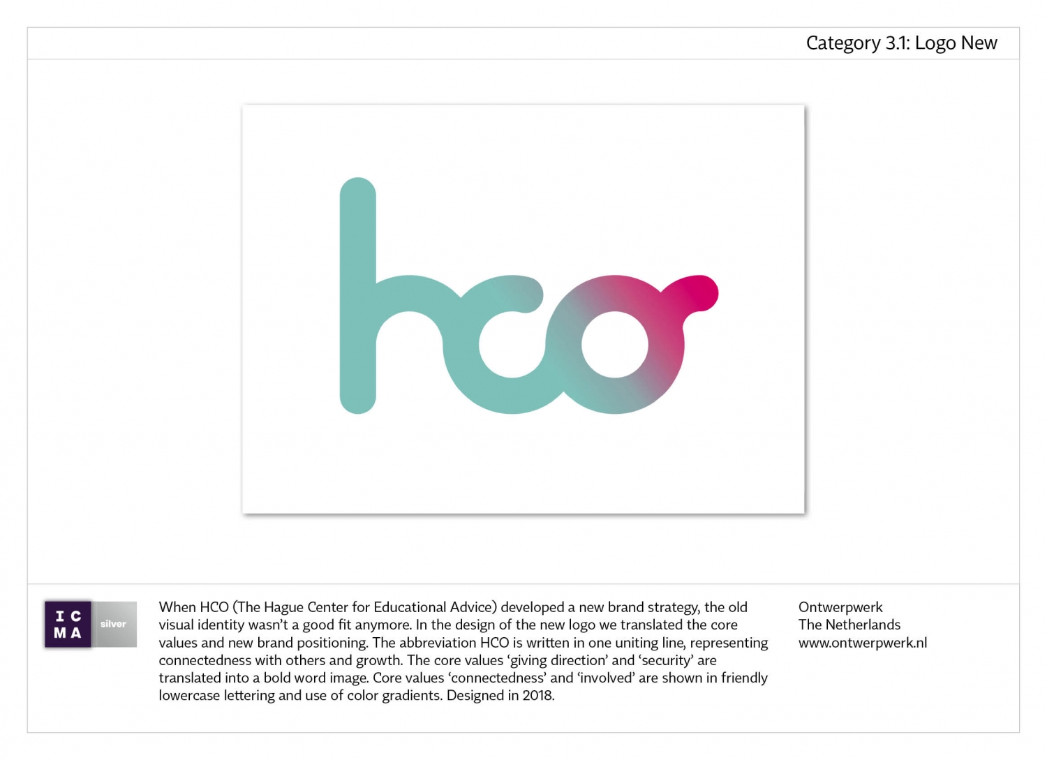 10. ICMA Logo, Identities Winner – ICMA