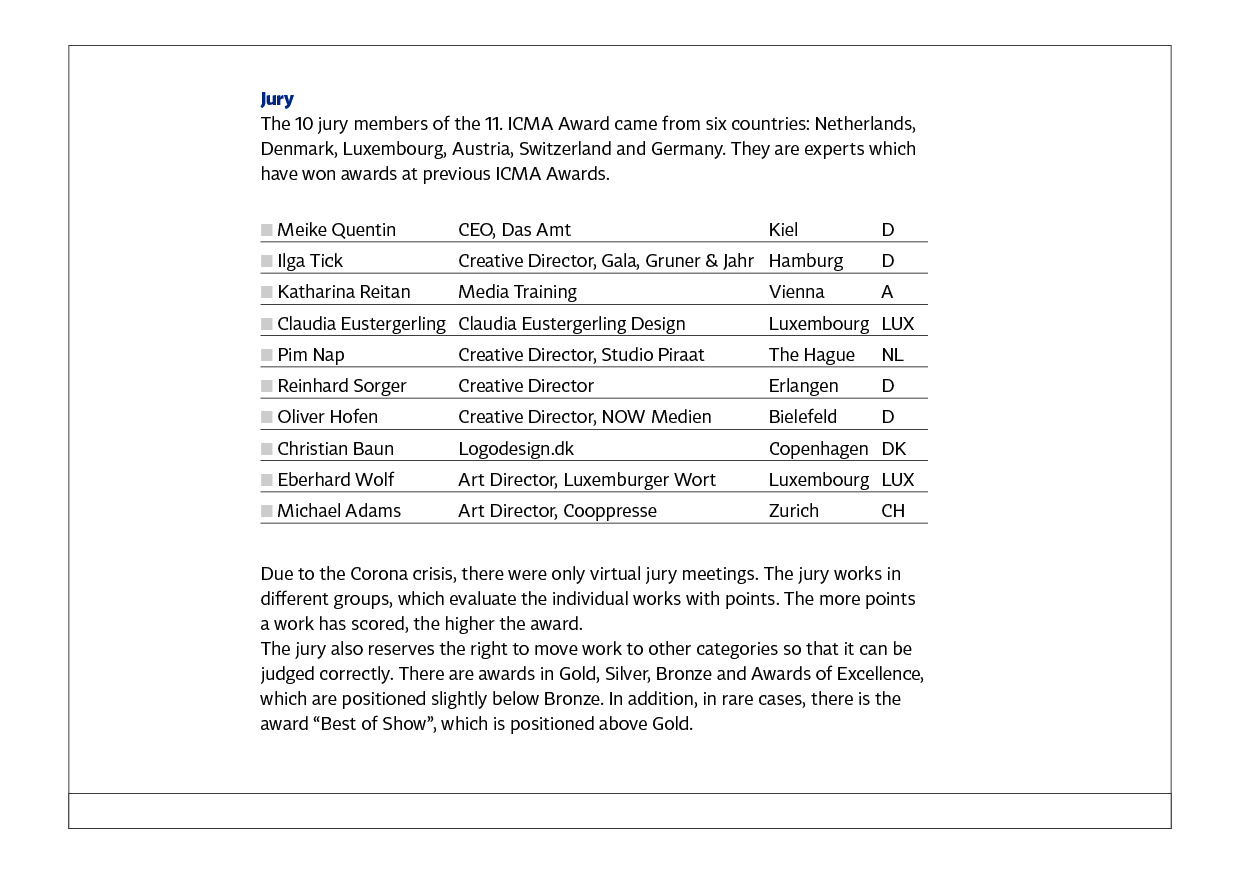 11. ICMA Books – ICMA