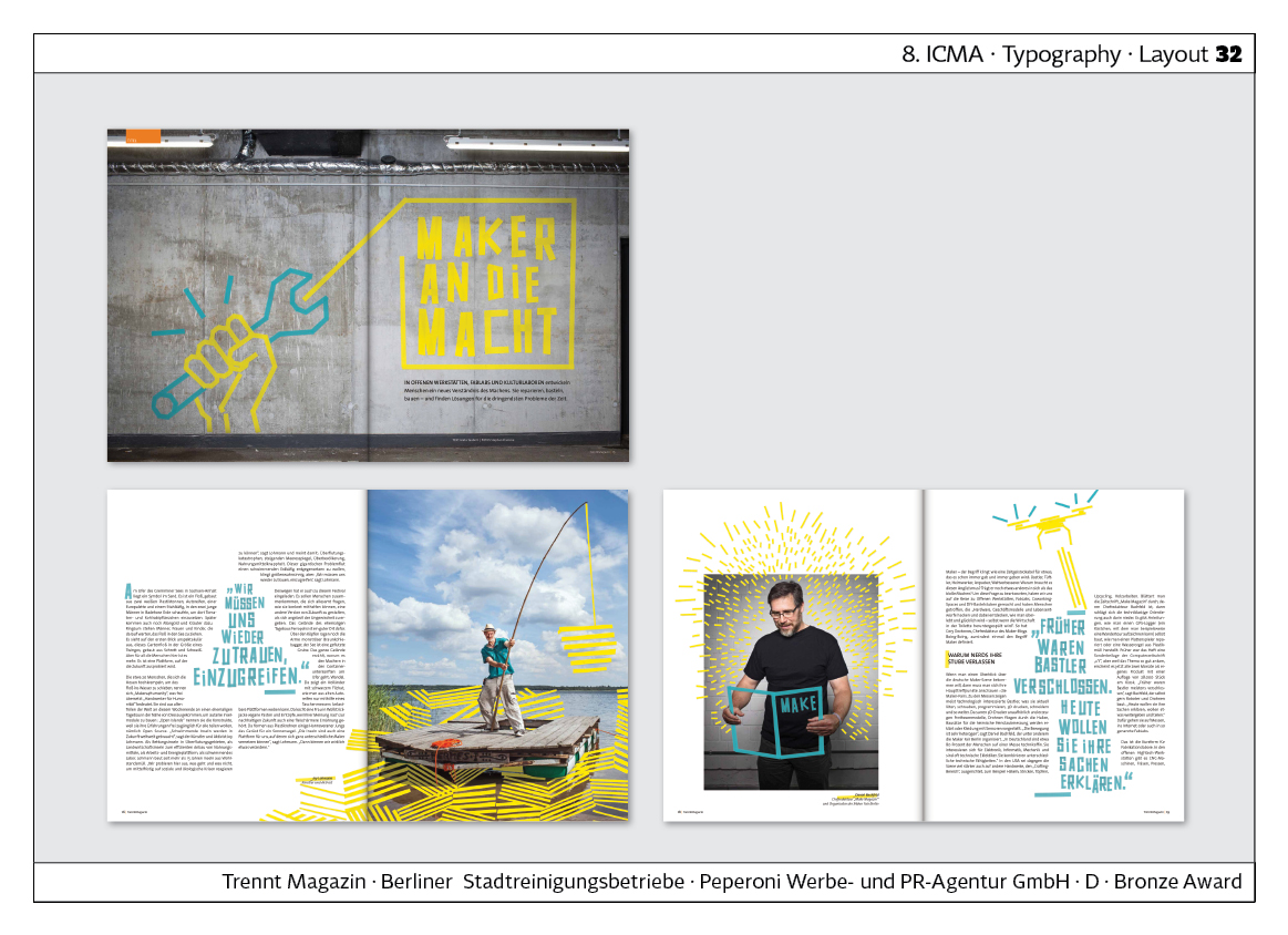 ICMA Best of Decade – Typography · Layout – ICMA